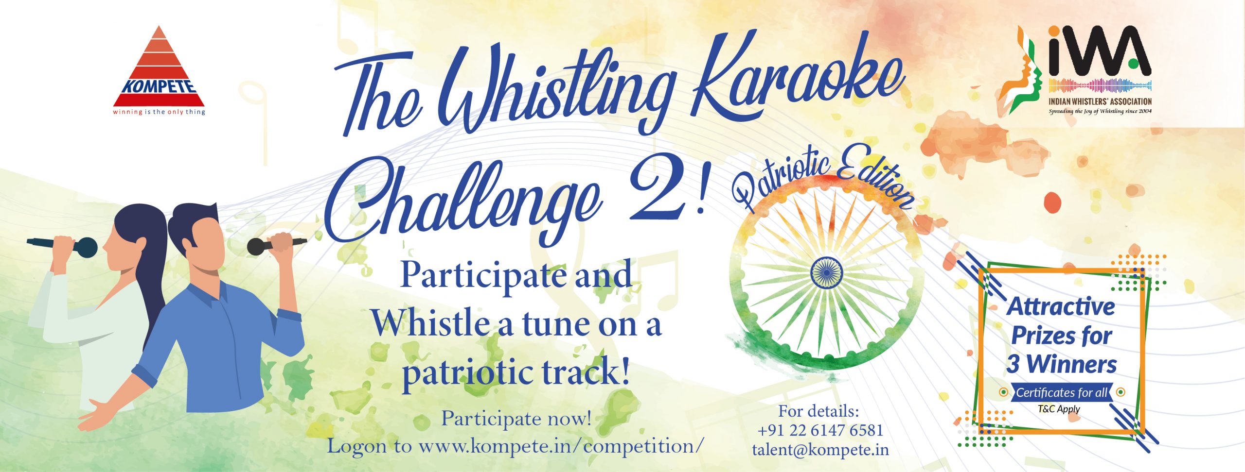 INDIAN WHISTLERS' ASSOCIATION – Spreading the Joy of Whistling since 2004